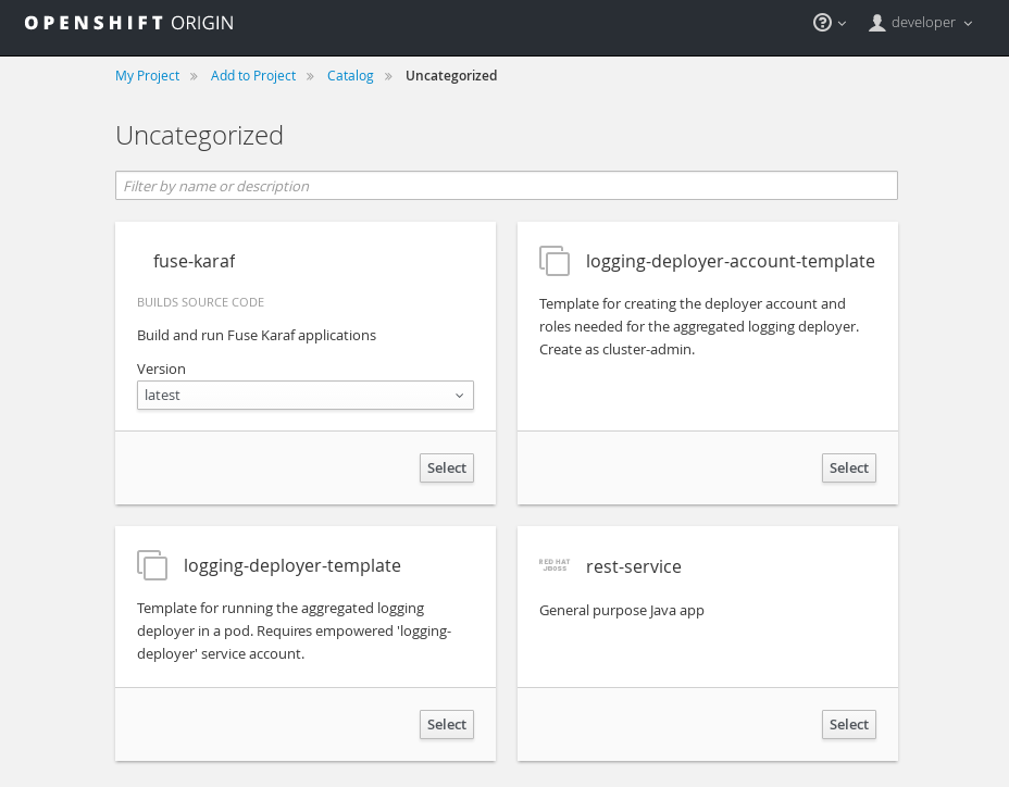 Openshift Quickstart in 5 minutes